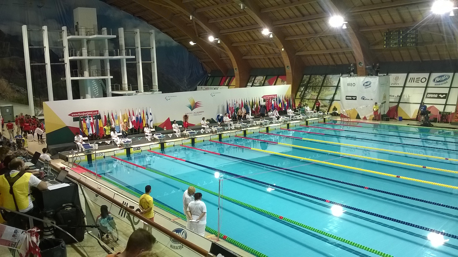 Rīgas bērnu ar speciālām vajadzībām sacensības peldēšanā. Rezultāti ...